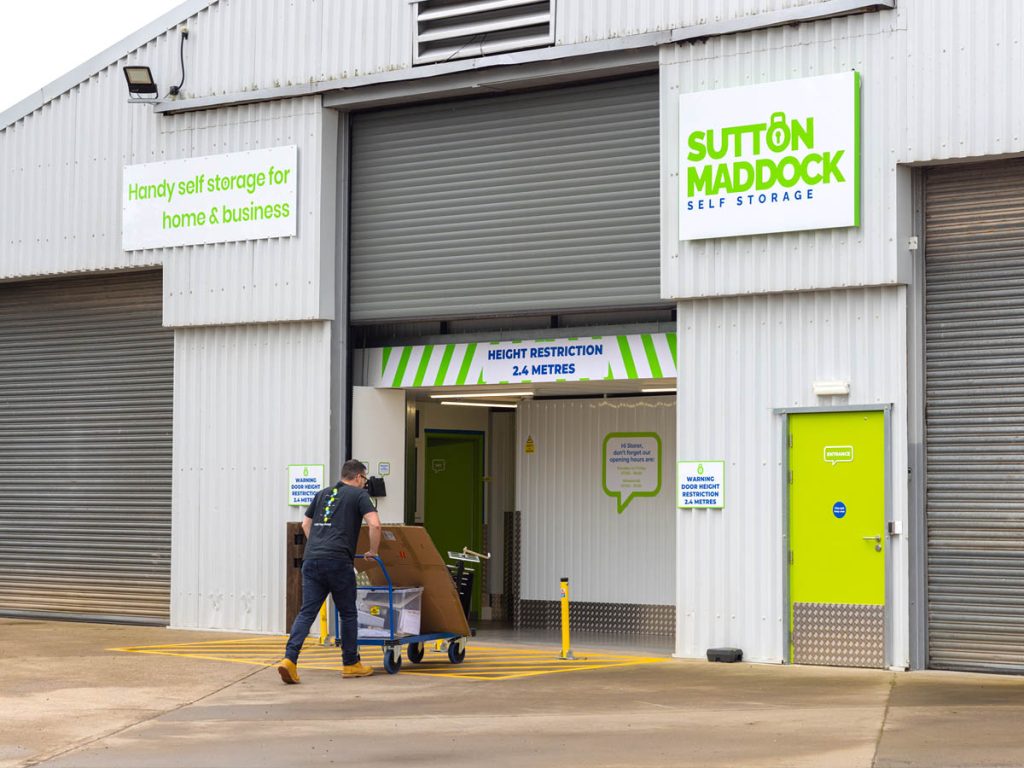 Sutton Maddock Self Storage Case Study | Kuboid